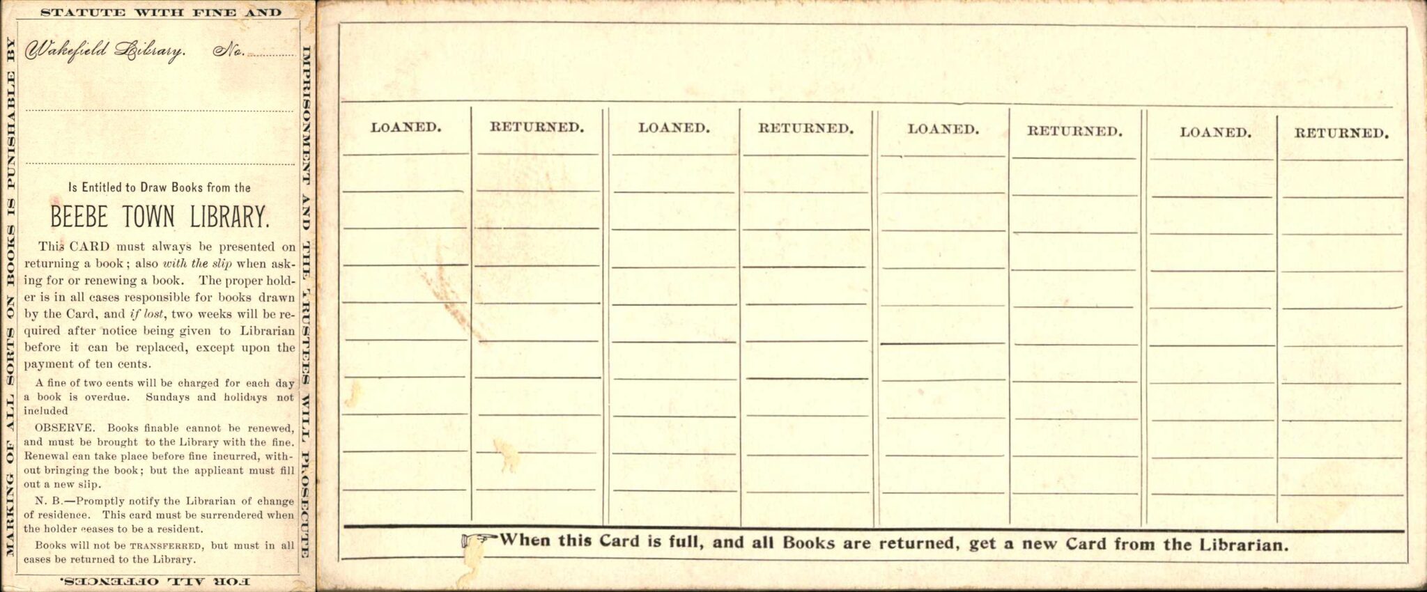 Local History Spotlight - Lucius Beebe Memorial Library